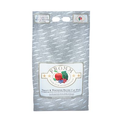 FROMM FOUR STAR CHAT TRUITE & POISSON BLANC 4.54KG